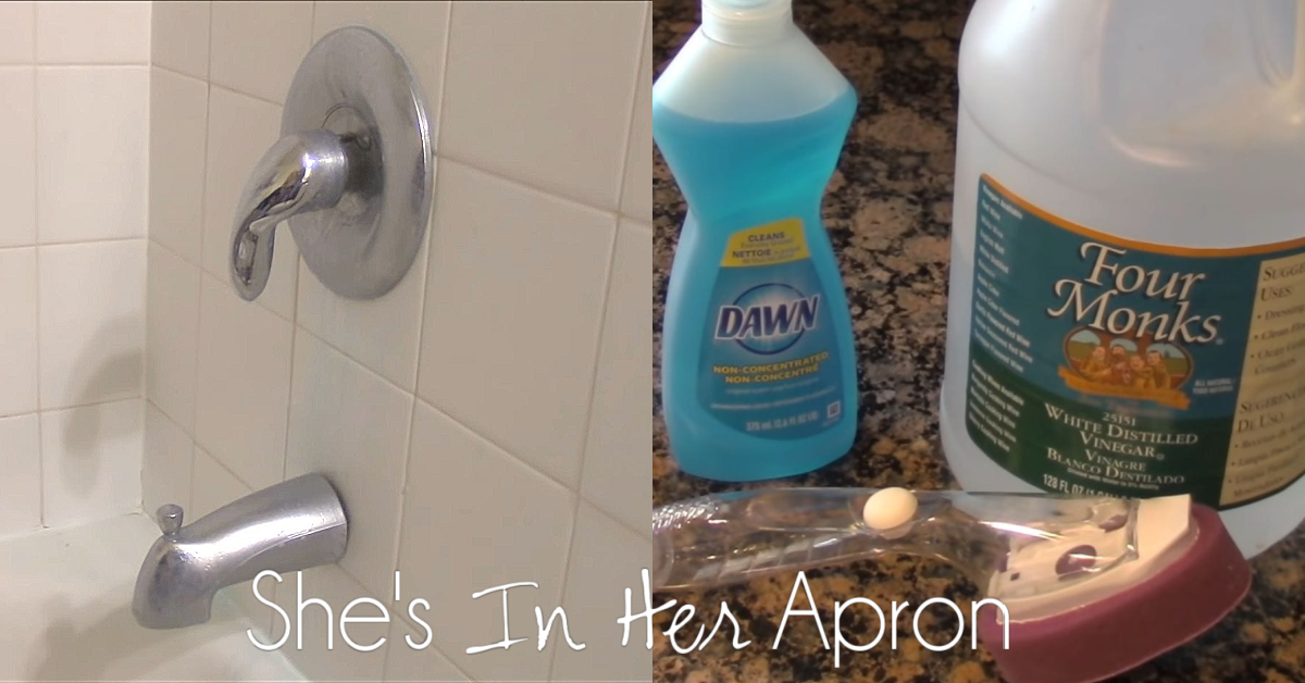 Miracle Shower Cleaner – She's in Her Apron