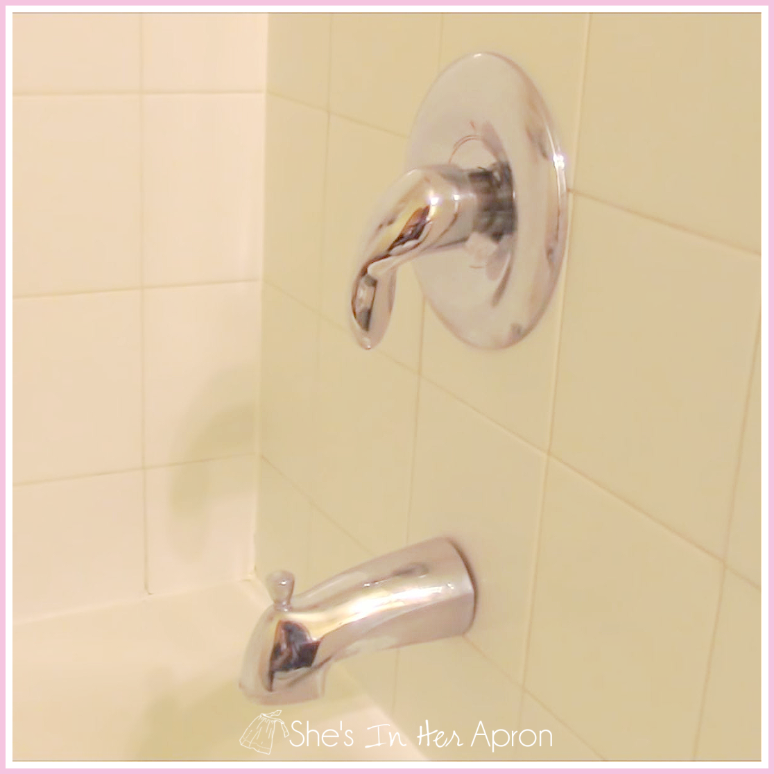 Miracle Shower Cleaner Reveal – She's in Her Apron